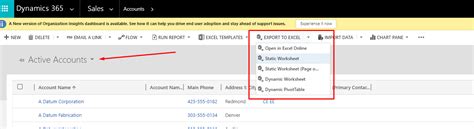 Failed To Generate Excel Error When Trying To Export Data From Advanced Find D365 Demystified