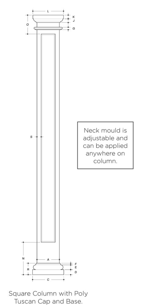 PermaCast Plus Recessed Panel Columns HB G Building Products Inc