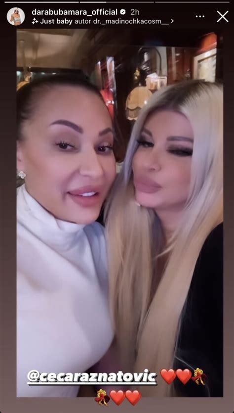 Ceca Ražnatović I Dara Bubamara Zajedno U Provodu šalju Poljupce