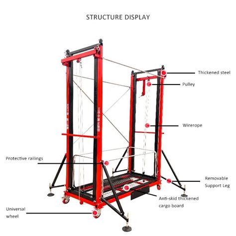 Electric Lifting Scaffold Drive Mobile Scissor Lift Tables Work