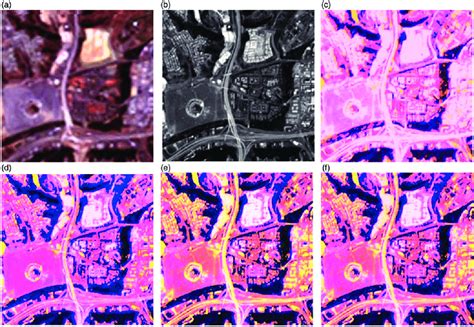 The Fusion Results Of Multispectral Image With Full Color Image A Download Scientific