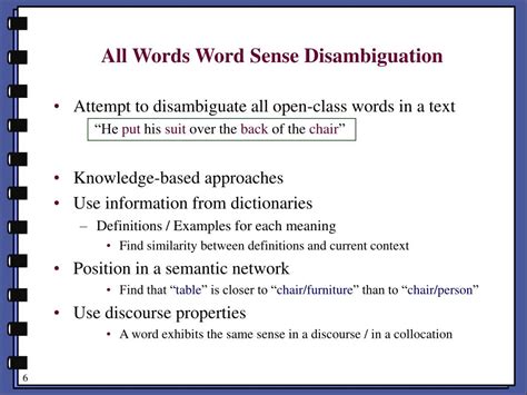 Ppt Advances In Word Sense Disambiguation Powerpoint Presentation Free Download Id5806247