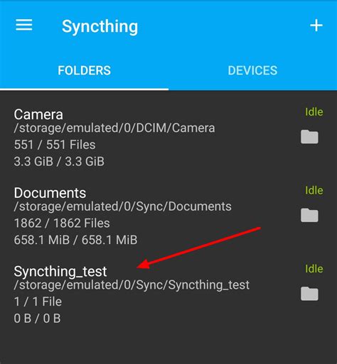 syncing things with syncthing
