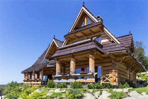 42 Stunning Log Homes Mansions Photos Home Stratosphere