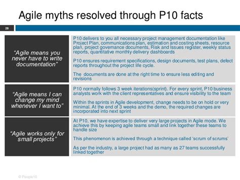 Business Value Of Agile A People10 Showcase
