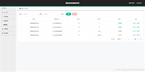 在线题库管理系统 Csdn博客