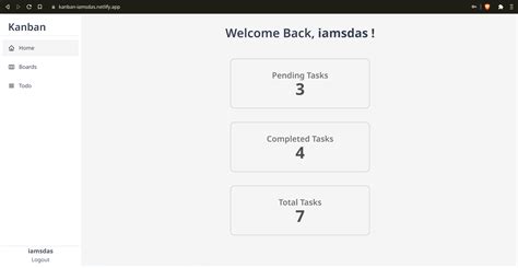 GitHub Iamsdas Kanban Task Management Webapp