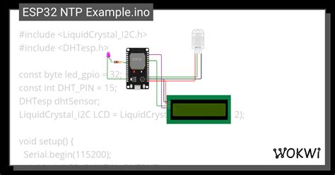 Esp32 Ntp O Copy Wokwi Esp32 Stm32 Arduino Simulator