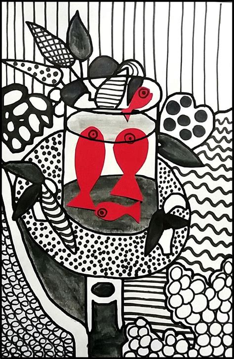 아동 미술 앙리 마티스의 금붕어 그리기 Learn Art Art Lessons Art Lessons Elementary