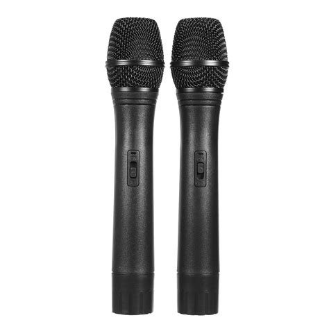 Dual Wireless Microphone System Cordless Microphon Grandado Dual Wireless Microphone System Cordless Microphon Grandado