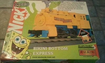 Rare Mth 30 4118 0 Spongebob Squarepants Bikini Bottom Express Train
