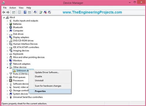 Installation Of Arduino Driver In Windows The Engineering Projects