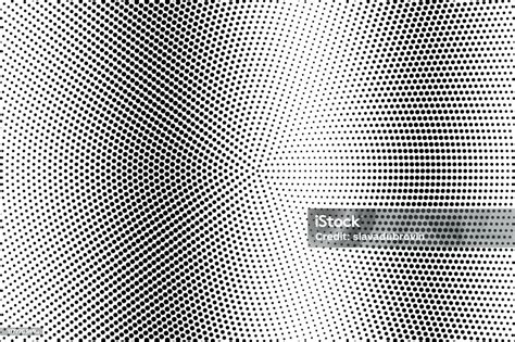 흑백 하프톤 벡터입니다 수직 점선 그라데이션 빈티지 지저분한 질감 잉크 점 장식 복고풍 오버레이 0명에 대한 스톡 벡터 아트 및