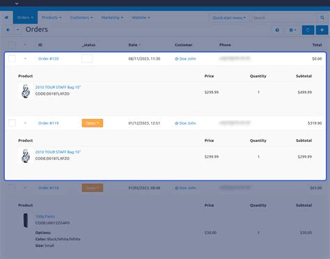 CS Cart Order Clone Duplicate Order Creation WebKul