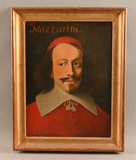 French School 17th Century Le Cardinal Jules Mazzarin 1602 1661 Mutualart