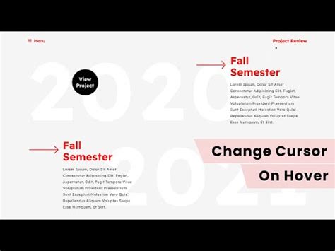Change Cursor On Hover Text GSAP Tutorial Speed Code YouTube