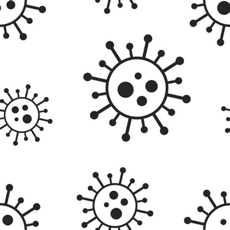 Virus Background Seamless Pattern Royalty Free Vector Image Virus Background Seamless Pattern Royalty Free Vector Image