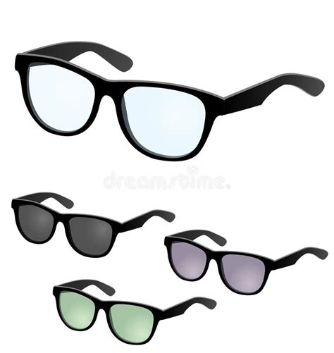Set Of Glasses Stock Vector Illustration Of Shape Icon 40860449