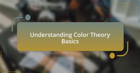 My Experience With Color Theory In Film Creative Media Skills Com