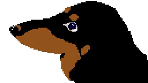 Editing Dachshund 2 Free Online Pixel Art Drawing Tool Pixilart