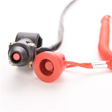 Generic Motorcycle Kill Switch With Lanyard Normally Open Team