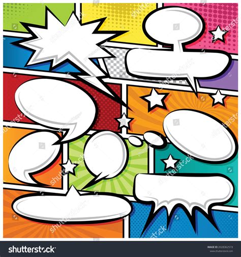 Comic Speech Bubbles Icons Collection Cartoon Stock Vector Royalty Free 2028362519 Shutterstock