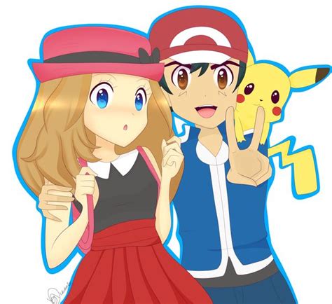 Pin By Henry Juarez On Ash And Serena Amourshipping Serena Pokemon