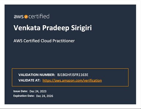 Sirigiri Venkata Pradeep On Linkedin Hey Folks Im Happy To Share That Ive Earned My Aws
