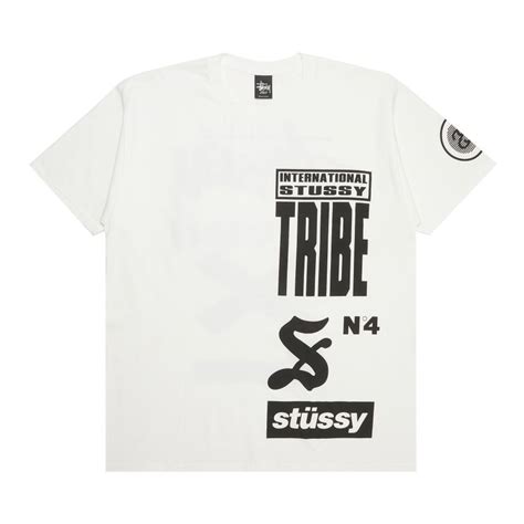 Buy Stussy Tribe Stack Tee White 1903322 Whit Goat