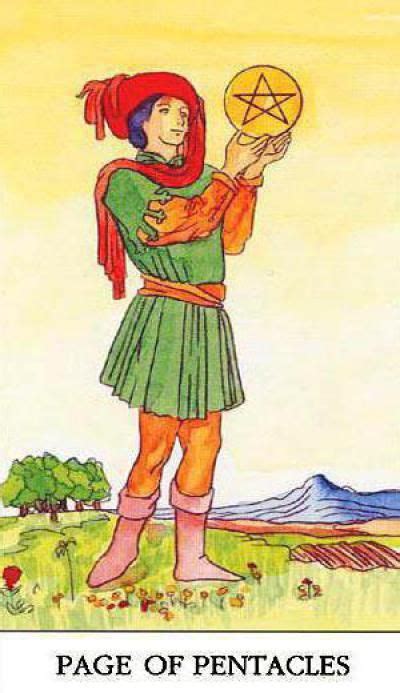 Паж Пентаклей Таро значение и толкование Значение Паж Пентаклей Таро в отношениях Таро