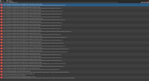 il2cpp error while trying to building in android unity engine unity