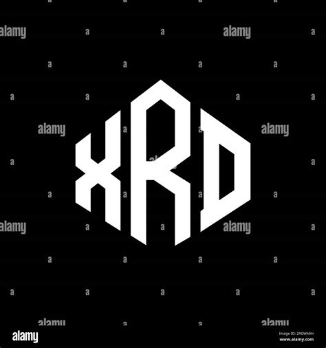 Xrd Letter Logo Design With Polygon Shape Xrd Polygon And Cube Shape Logo Design Xrd Hexagon