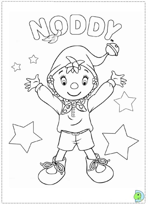 Noddy Coloring Colorir Pintar Book Colouring Pages Desenho Colour