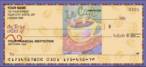 Cup O Java Personal Checks Elzune
