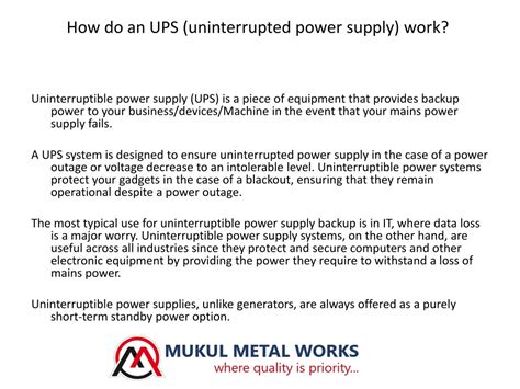 Ppt Difference Between Ups And Generators And How They Work Powerpoint Presentation Id 12423822