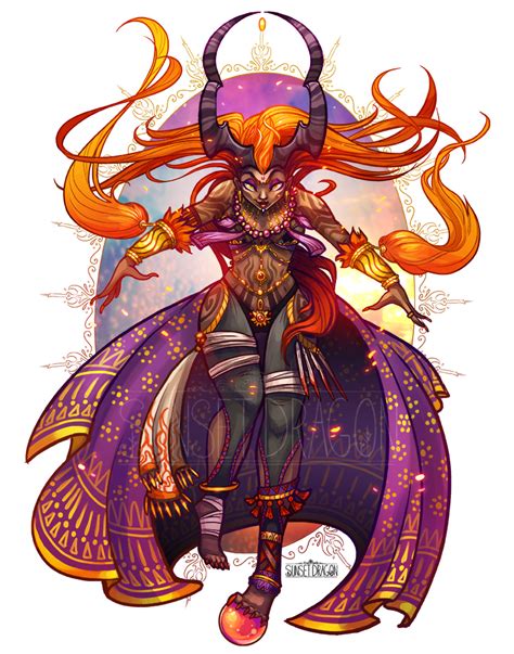 Summon Design Ifrit By Flying Fox On Deviantart