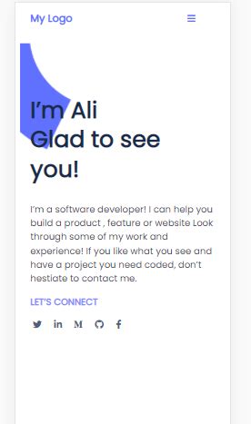 GitHub Aliabbani Portfolio Practice Building My Portfolio Website The Website Is Responsive