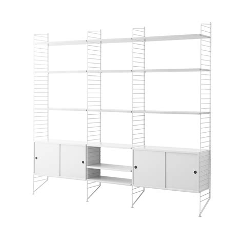 Köp Stringhylla Bokhylla Kombination B Vit Från String