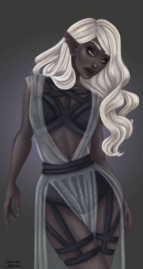 Welcome To A Blog Entirely Dedicated To Artwork Of Dark Elf And Drow Ladies There Will Be One