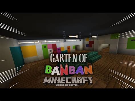 Garten Of Banban Map For Minecraft Bedrock Minecraft Map
