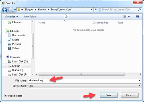 Backuprestore Database Mysql Menggunakan Fitur Export Dan Import Di