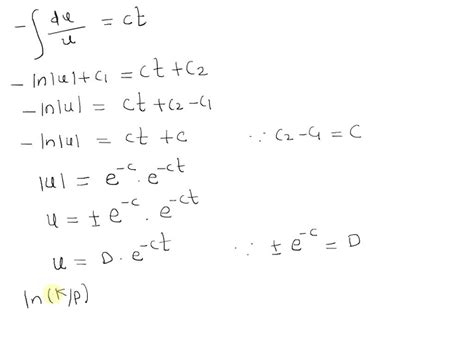 Solvedanother Model For Growth Function For Limited Population Is