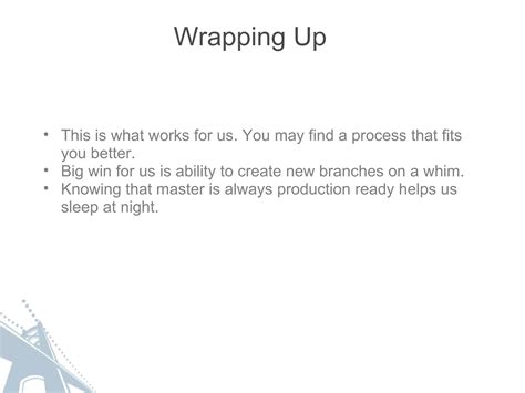 Git Workflows Presentation Ppt Web Development Internet