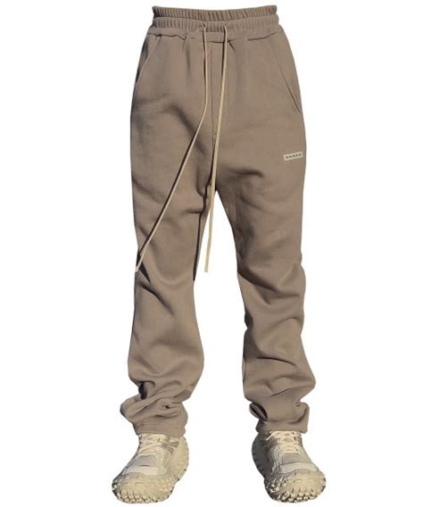 어텐션로우 Edition2 소프트 에센셜 셋업 스트링 조거 롱 팬츠 모카 위시버킷