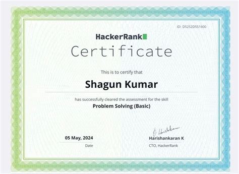Hackerrank Python Shagun Kumar