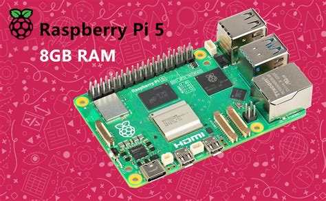 Raspberry Pi 5 8GB RAM SBC All New Raspberry Pi Desktop Computer RPI5 8GB SINGLE Amazon In
