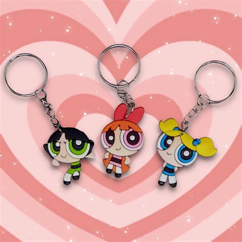 Chaveiro Das Meninas Super Poderosas Shopee Brasil