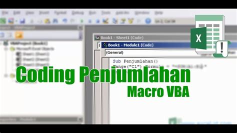 Cara Menjumlahkan Excel Dengan VBA Macro YouTube