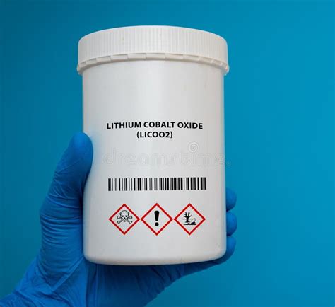 Lithium Cobalt Oxide Licoo2 Stock Image Image Of Material Dust