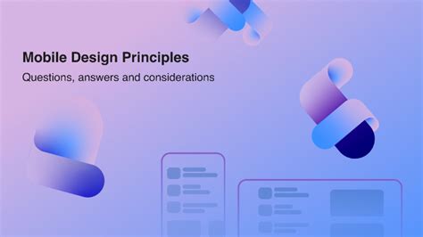 Mobile Design Principles Figma Ui Kit Ui4free